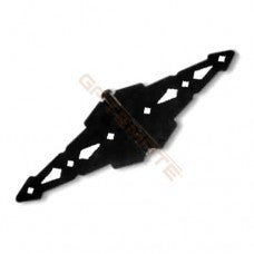 Fancy Strap Hinge, Fasteners included, heavy duty. – GATE HARDWARE STORE
